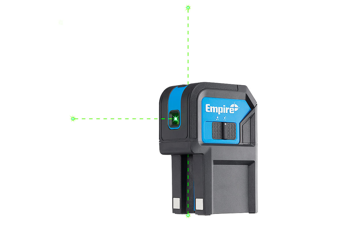 125’ Green Self–Leveling 3-Point Laser Page | Empire Level - Built On Trust