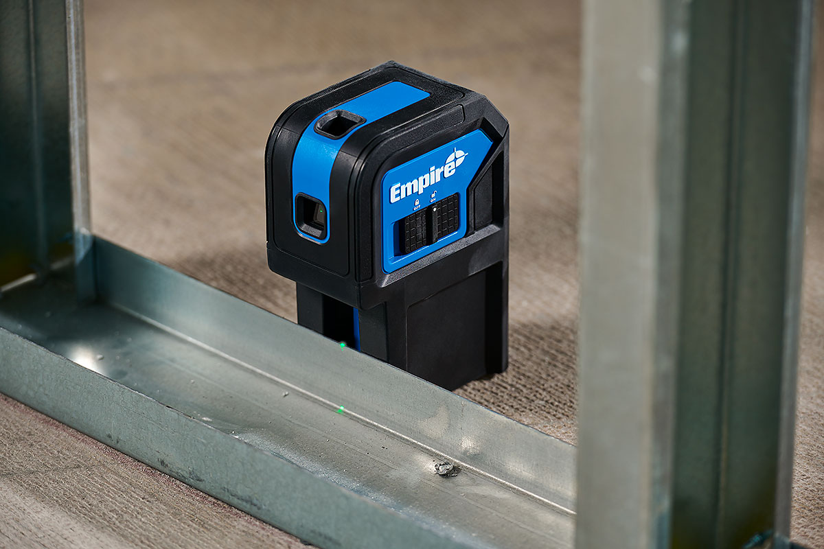 125’ Green Self–Leveling 3-Point Laser Page | Empire Level - Built On Trust